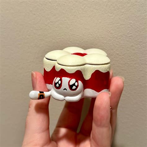 Clara Ruan Mei S Creation Cat Cake Ring Box Container Figure Hoyoverse Honkai Star Rail Etsy