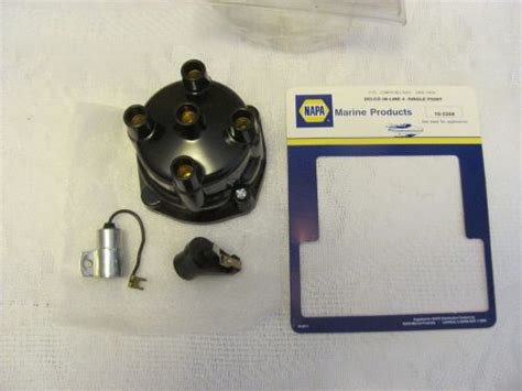 Sell Tune-Up Kit for 4 Cylinder Mercruiser OMC ( Condenser Rotor & Cap ONLY) 18-5268 in York ...