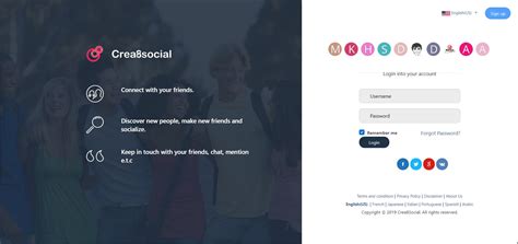 crea8socialpro social network software php by crea8social codester