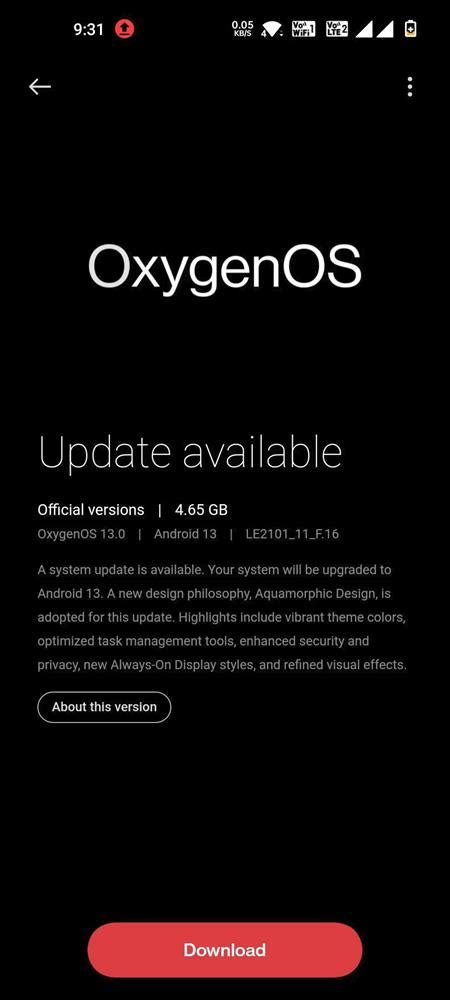 Oxygenos 13 Update For Oneplus 8 9 And 10 Series Released Androidpure