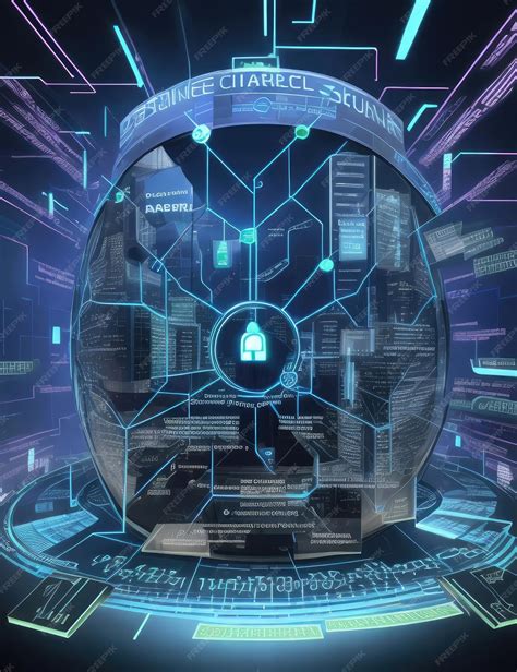 Premium Photo Cyber Security Network Data Protection Concept