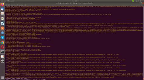 Pipenv Install Fails · Issue 39 · Tareqmonwerdjango School Management · Github