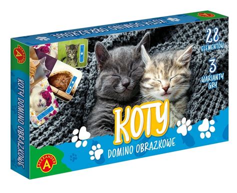 Настольная игра Alexander Домино с картинками - Кошки (5906018027860 ...