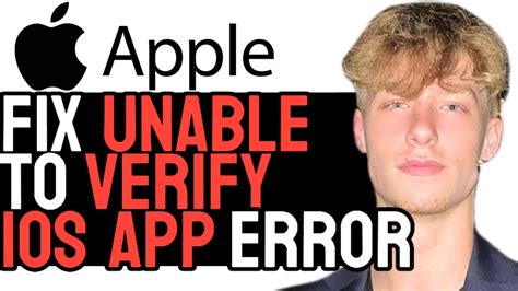 How To Fix Unable To Verify App On IOS Guide YouTube