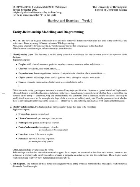 Er Diagram Pdf Rounding Inheritance Object Oriented Programming