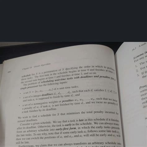 selflearning dsa matroids taskscheduling greedyalgorithms clrs