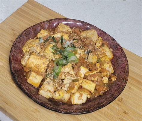 스팸두부계란볶음