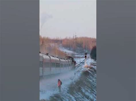 Поезд 360С Адлер-Калининград на перегоне Рябцево-Тычинино, Смоленская ...