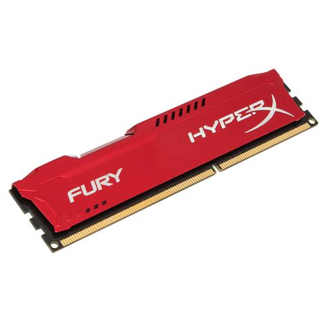 Hyperx Fury Red 8gb Memória Ddr3 1600mhz Cl10 15v Emaghu