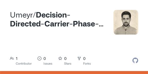 GitHub Umeyr Decision Directed Carrier Phase Estimation