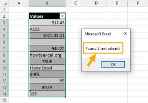 5 Ways To Count Cells That Contain Text In Microsoft Excel How To Excel
