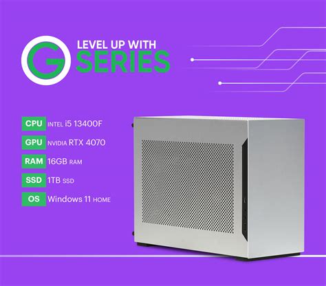 G5 Core Intel I5 13400f Geforce Rtx 4070 Mini Itx Gaming Pc 55451 Au