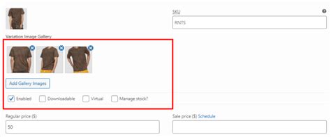 How To Add Woocommerce Variation Images To Your Products Pda
