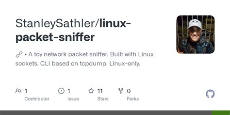 github stanleysathler linux packet sniffer a toy network packet