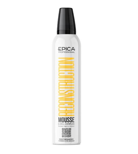 Мусс для волос EPICA Professional Reconstruction Mousse G-Cell Complex ...