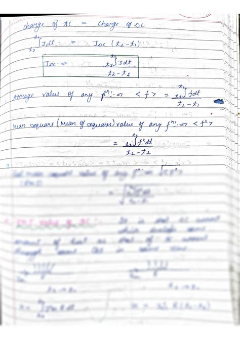 SOLUTION Iit Jee Ac Handwritten Notes Studypool