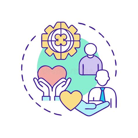 Csr Icon Representing Corporate Social Responsibility Stock Vector Illustration Of Achievement