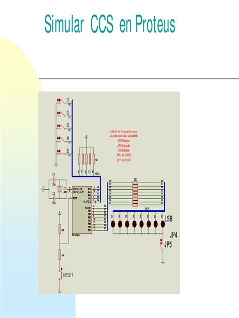 Tema 6 Simular Ccs En Proteus Pdf Programa De Computadora Programación