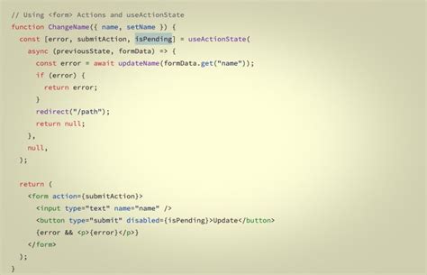 React 19 Update Useformstate And Useactionstate Ashwani Panwar Posted On The Topic Linkedin