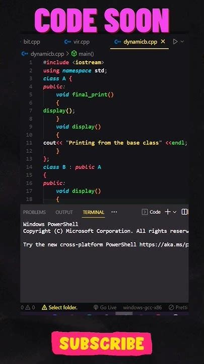 Dynamic Binding In C Codesoon Coding Programming Youtube