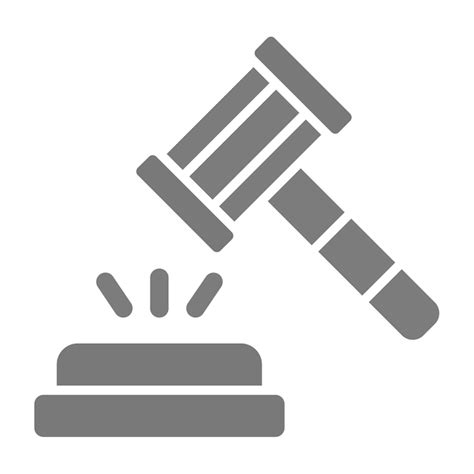 Premium Vector Judge Icon