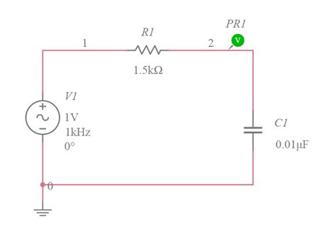 Lpf Rc Demo Multisim Live