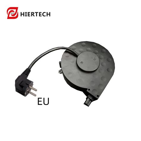 Hiertech Jm 811 3 Cores Eu Plug Retractable Cable Reel Cable Coil And Cable Storage