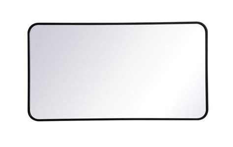 Abigail Rounded Rectangular Mirror La Vita Designs