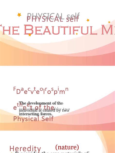 Module 3 Physical Self The Beautiful Me Pdf Heredity Sex