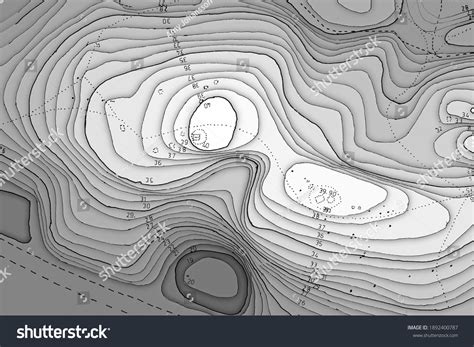 3d Graphic Illustration Topographic Map Gradients Stock Illustration 1892400787 Shutterstock