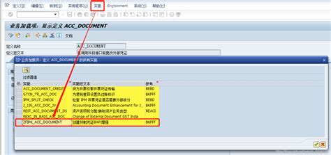 bapi acc document post扩展字段增强 sap bapi acc document post extension1 自定义