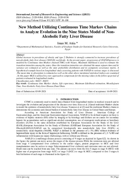 pdf new method utilizing continuous time markov chains to analyze