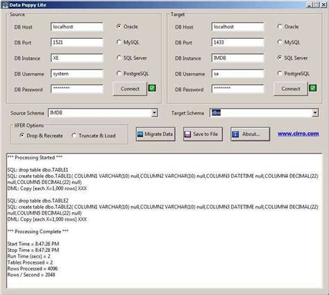 New Free Data Migration Tool