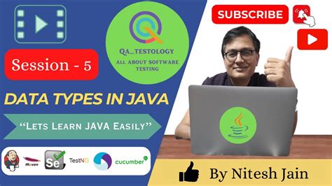 Session 5data Types In Java Youtube