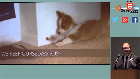 Html5devconf Christian Heilmann Mozilla Write Less Achieve Meh Youtube