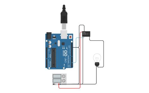 Circuit Design Relay Control System Tinkercad Circuit Design Relay Control System Tinkercad