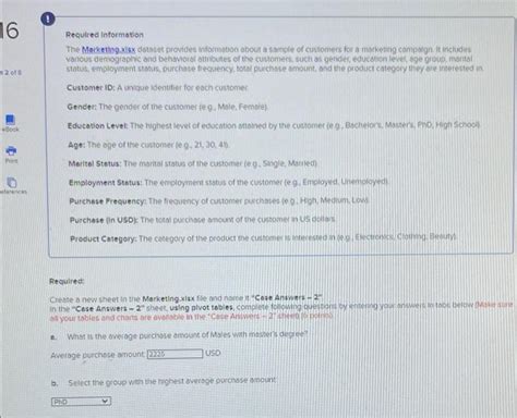 Solved Answer The Questions And Show Me What The Pivot Table Chegg