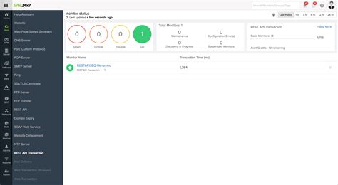 Supported Api Transaction Metrics Online Help Site24x7