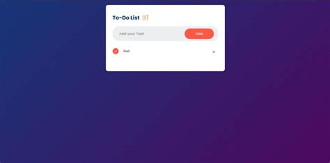 My To Do List App Project Anubhab Chowdhury Posted On The Topic Linkedin