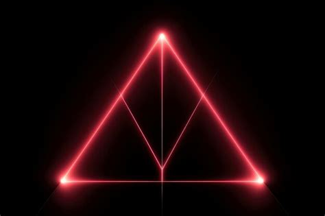 Premium AI Image Abstract Abstract Neon Glowing Line Technology Background Generative AI