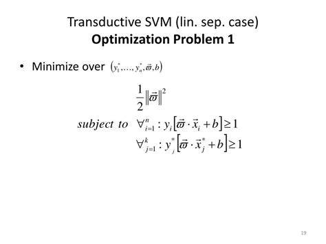 Ppt Transductive Inference For Text Classification Using Support Vector Machines Powerpoint