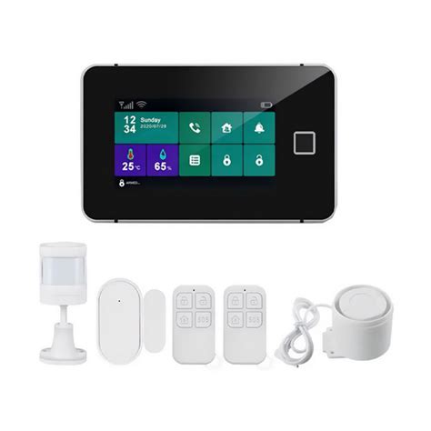 Комплект беспроводной WiFi и GSM сигнализации Trinix TRX-GSM-Kit(LCD ...