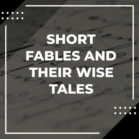 Fable Examples Lessons Wrapped In Storytelling Adazing