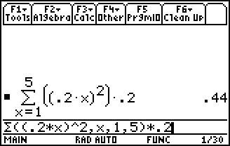 Exploring The Area Under A Curve