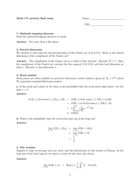 Practice Final Exam For Cryptography Math 0209a Docsity