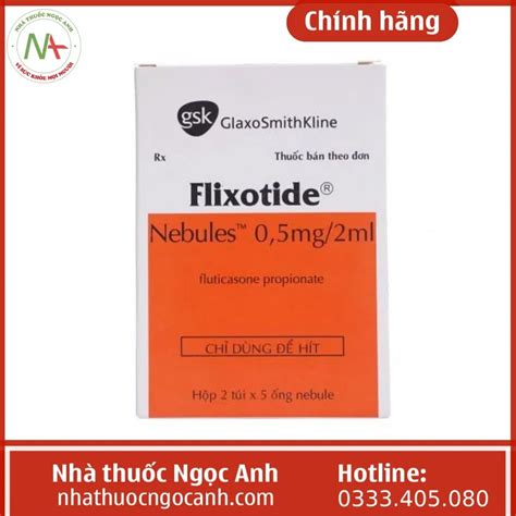 Thuốc Flixotide Nebules 05mg2ml Là Thuốc Gì Mua ở đâu Giá Bao Nhiêu