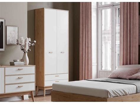 Шкаф 2 дв 2 ящика спальня «Калгари купить недорого по цене от 23 090 руб в интернет магазине