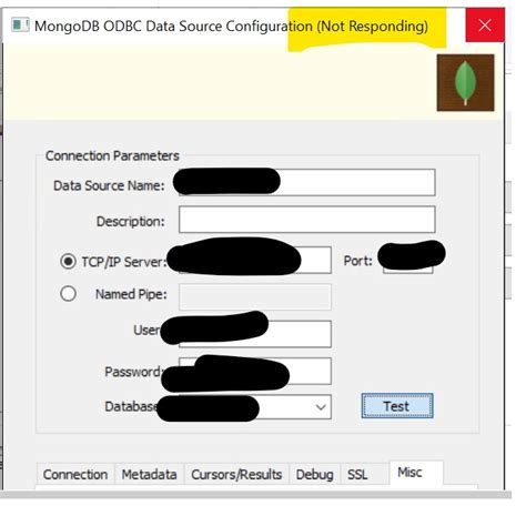 Facing Below Error During Connection Establishment For Mongo Database Using Mongo Odbc Drivers