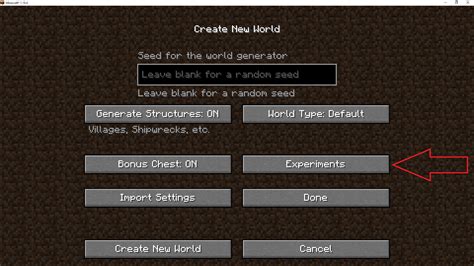 Disable New Create World Menu Forge Gallery Minecraft Mods CurseForge