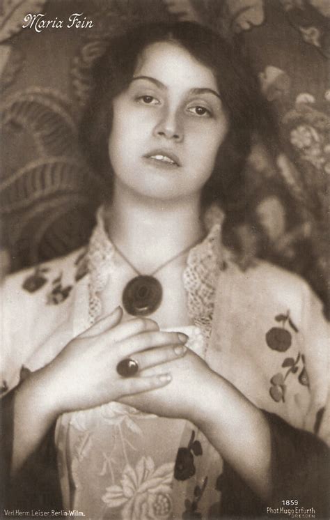 Maria Fein | German postcard by Verlag Hermann Leiser, Berli… | Flickr